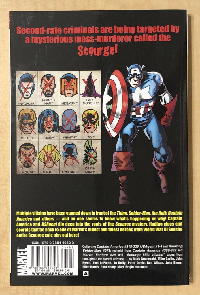 Captain America Scourge of the Underworld TPB Marvel 2011 NEW – Comic ...